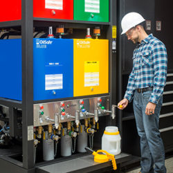 Oil Safe – Color Coded Lubrication Bulk Storage Systems